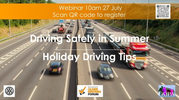 ‘DRIVING SAFELY FOR SUMMER’ – Holiday Driving Tips | Older Drivers Forum
